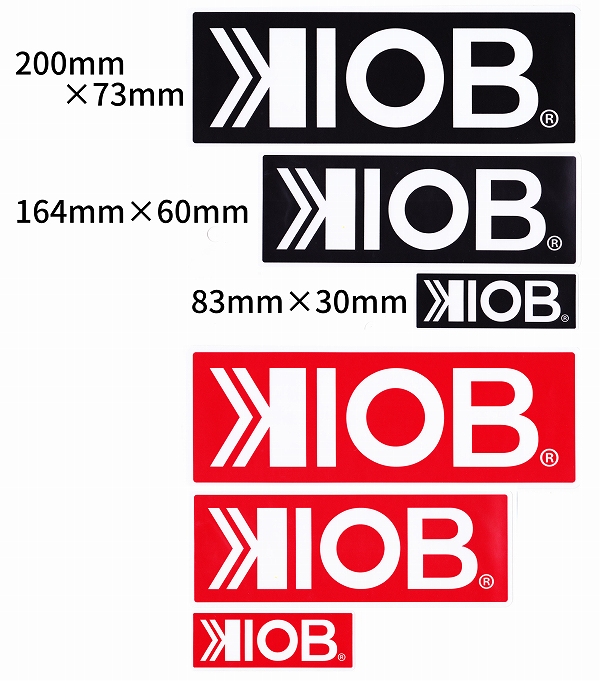 10FTU 10フィートアンダー 「KIOBロゴステッカー」【クリックポスト送料180円発送可】 OPA! （オーパ！）